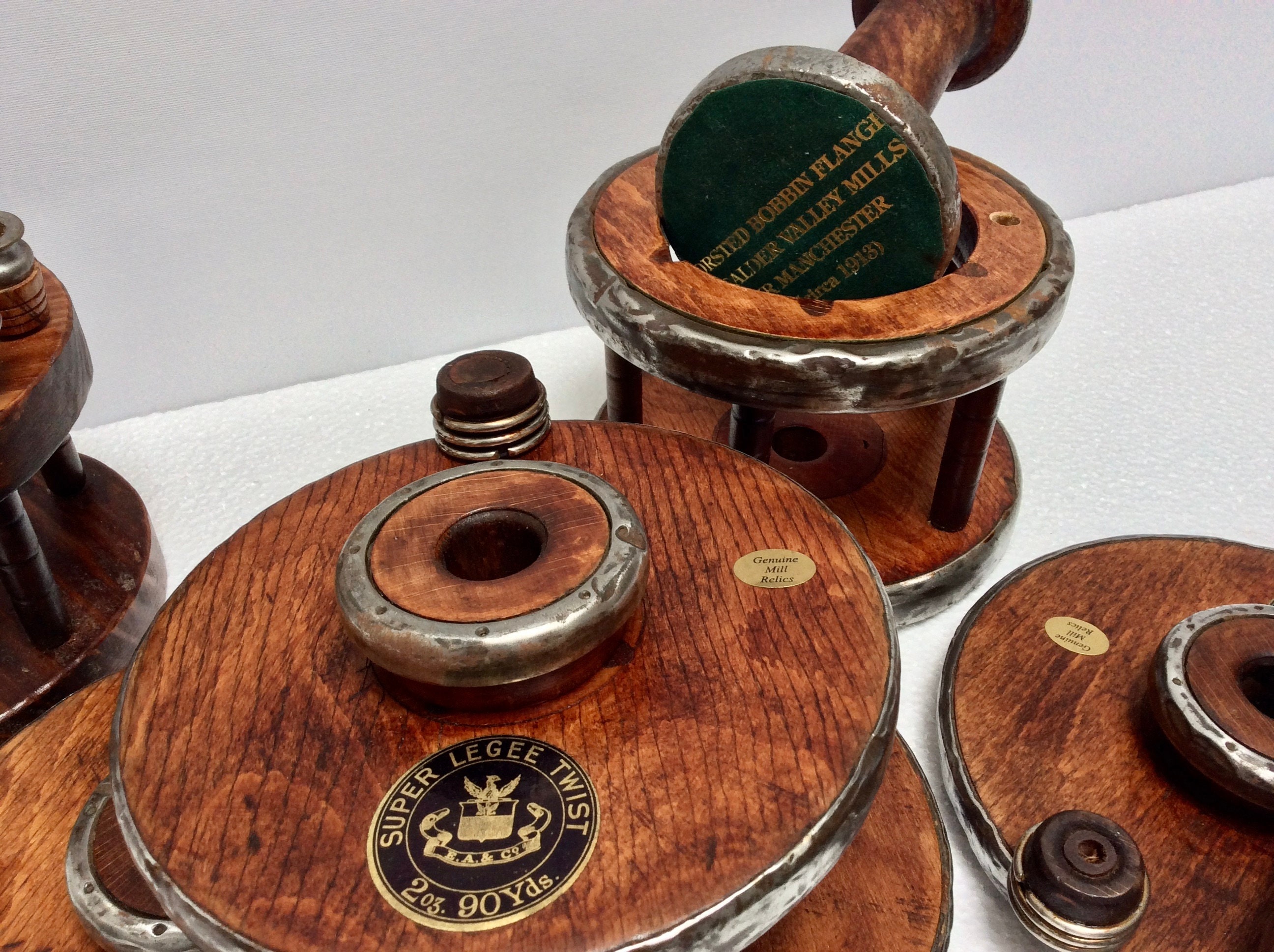 Antique Weaving Mill Wooden Tools Genuine Mill Relics Super Legee Twist ...