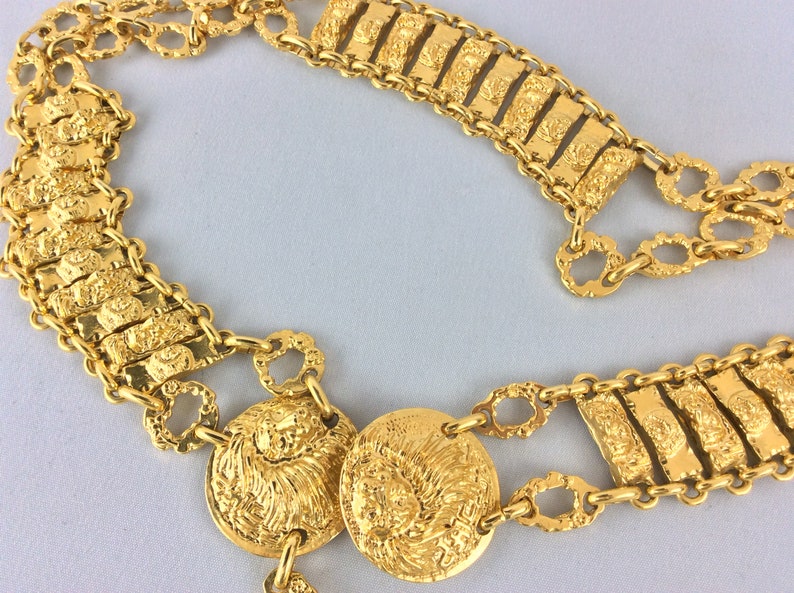 Vintage Authentic 90s Gianni Versace Iconic Versus Lion Medusa - Etsy