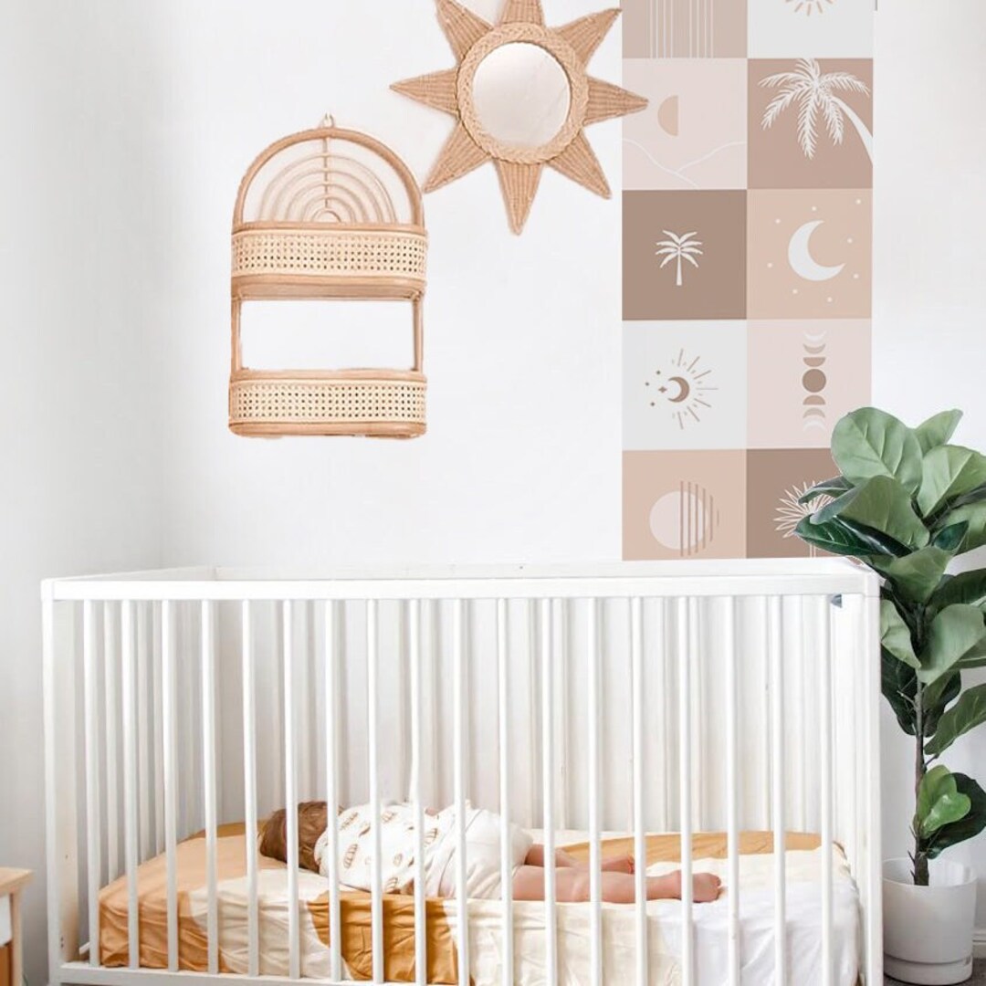 Bohohemian Wall Decals, Boho Wall Decals, Boys Wall Stickers, Neutral ...