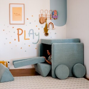 Play Wall Decals, Playroom Decor, Playroom Wall Stickers, Colourful ...