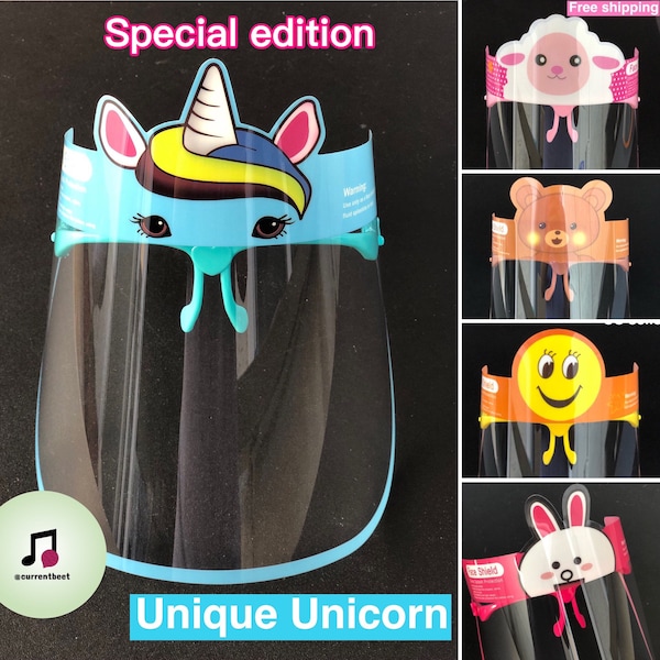 Kid Face Shield - Etsy