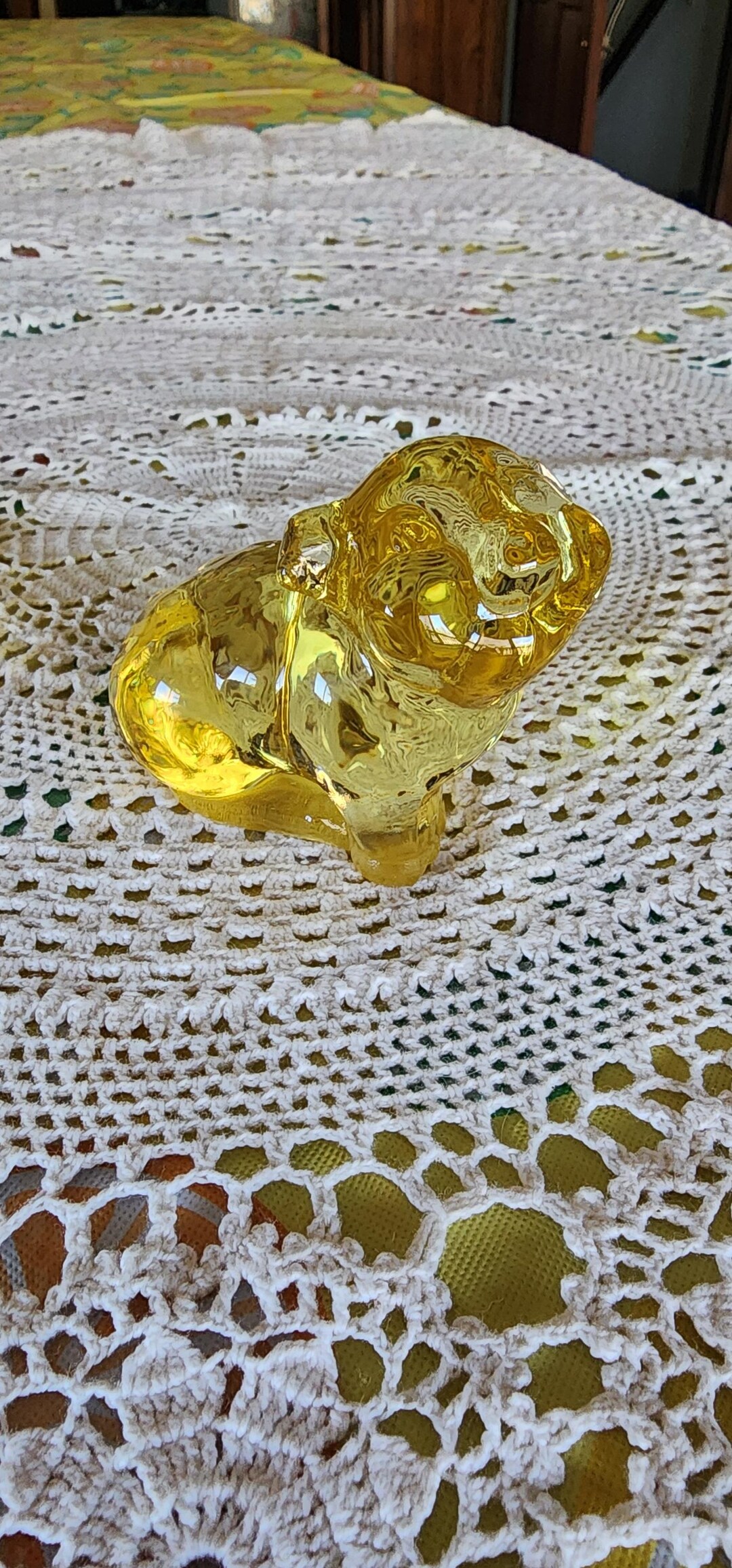 Fenton Buttercup Pig Figurine - Etsy