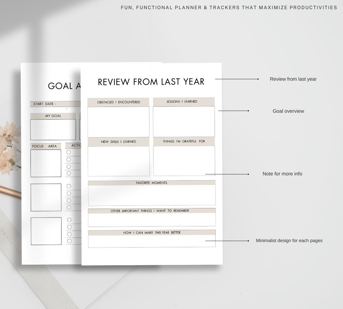 Personal Growth Journal, Inspirational Notebook, Self-discovery Diary ...