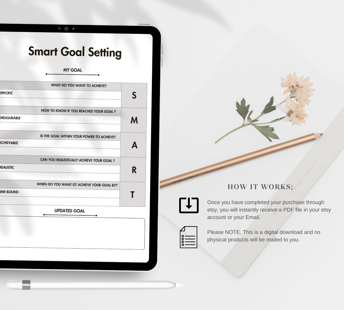 2025 Vision Board Planner: Goal Setting Organizer (digital Download) - Etsy