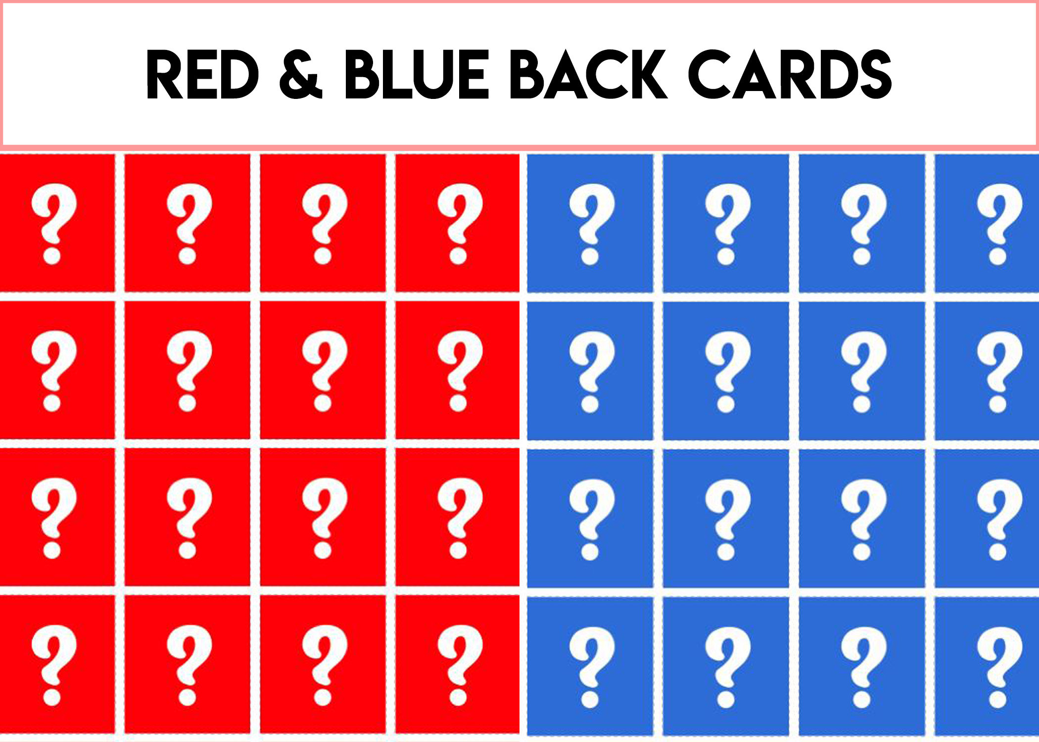 Guess Who Turning Red Game Insert Cards | Printable Guess Who | Digital ...