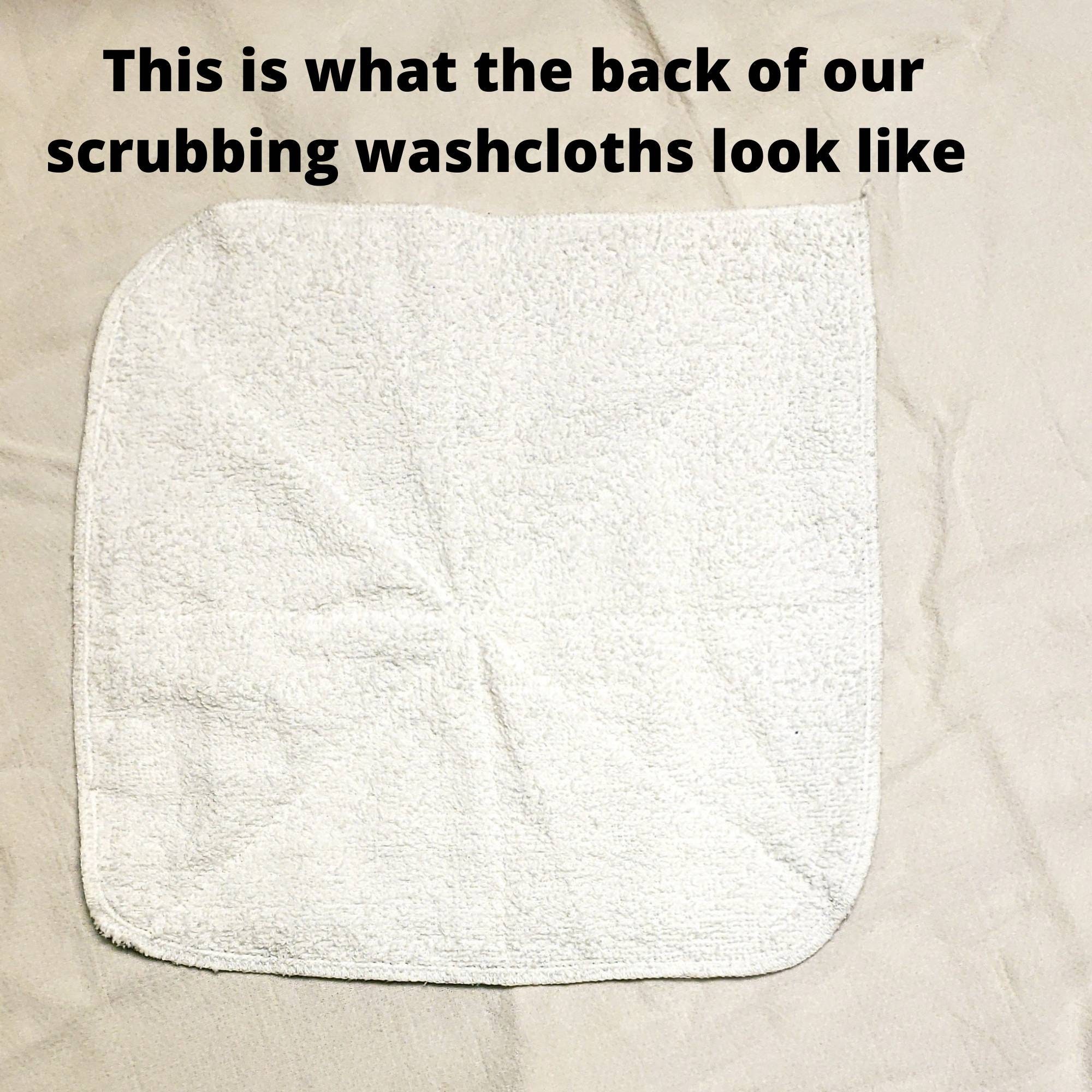 Light Brown Wood Scrubbing Washcloths Scrubbing Dish Cloth - Etsy