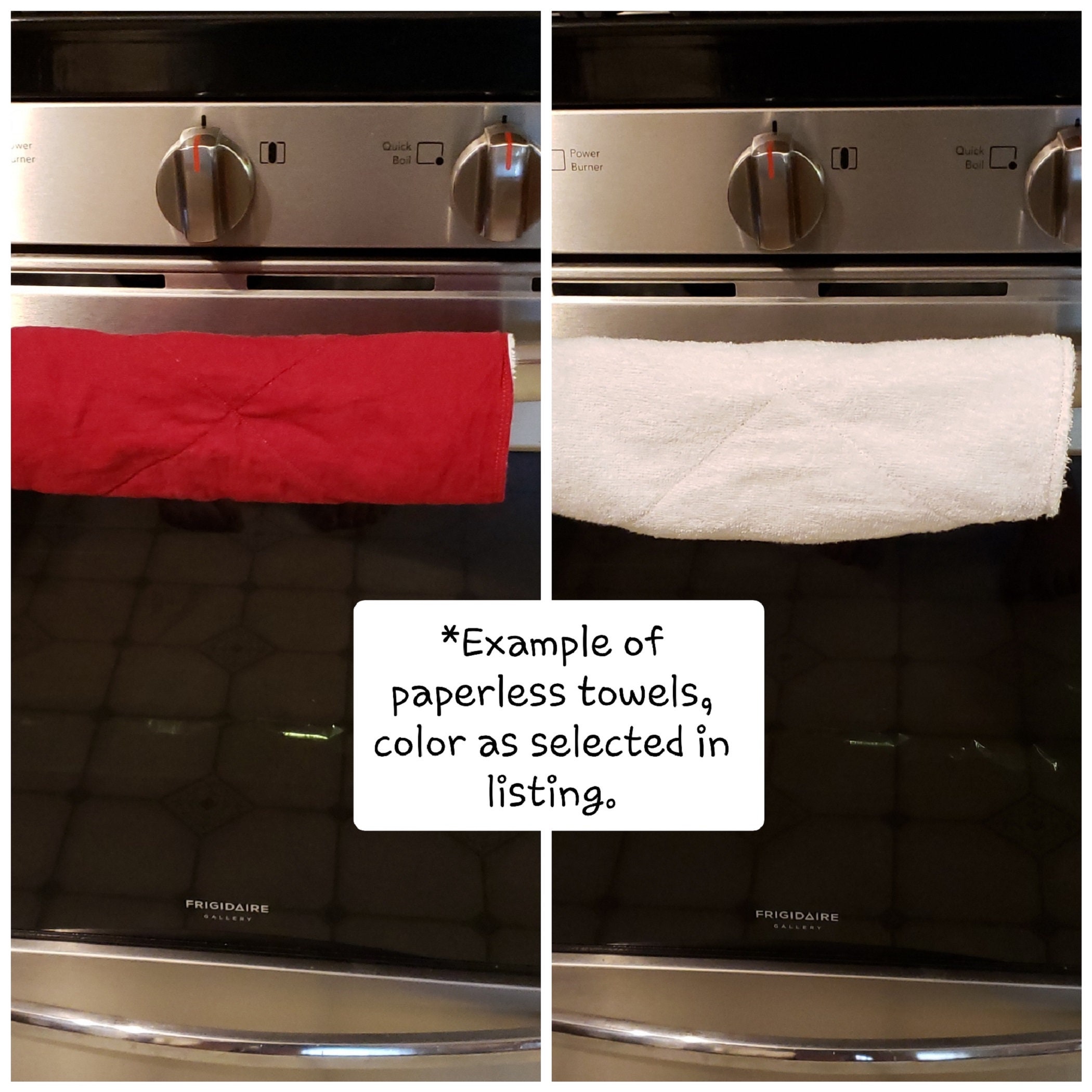 Reusable Paper Towels, Daisy Towels, Custom 2 Layer Towels, Washable ...