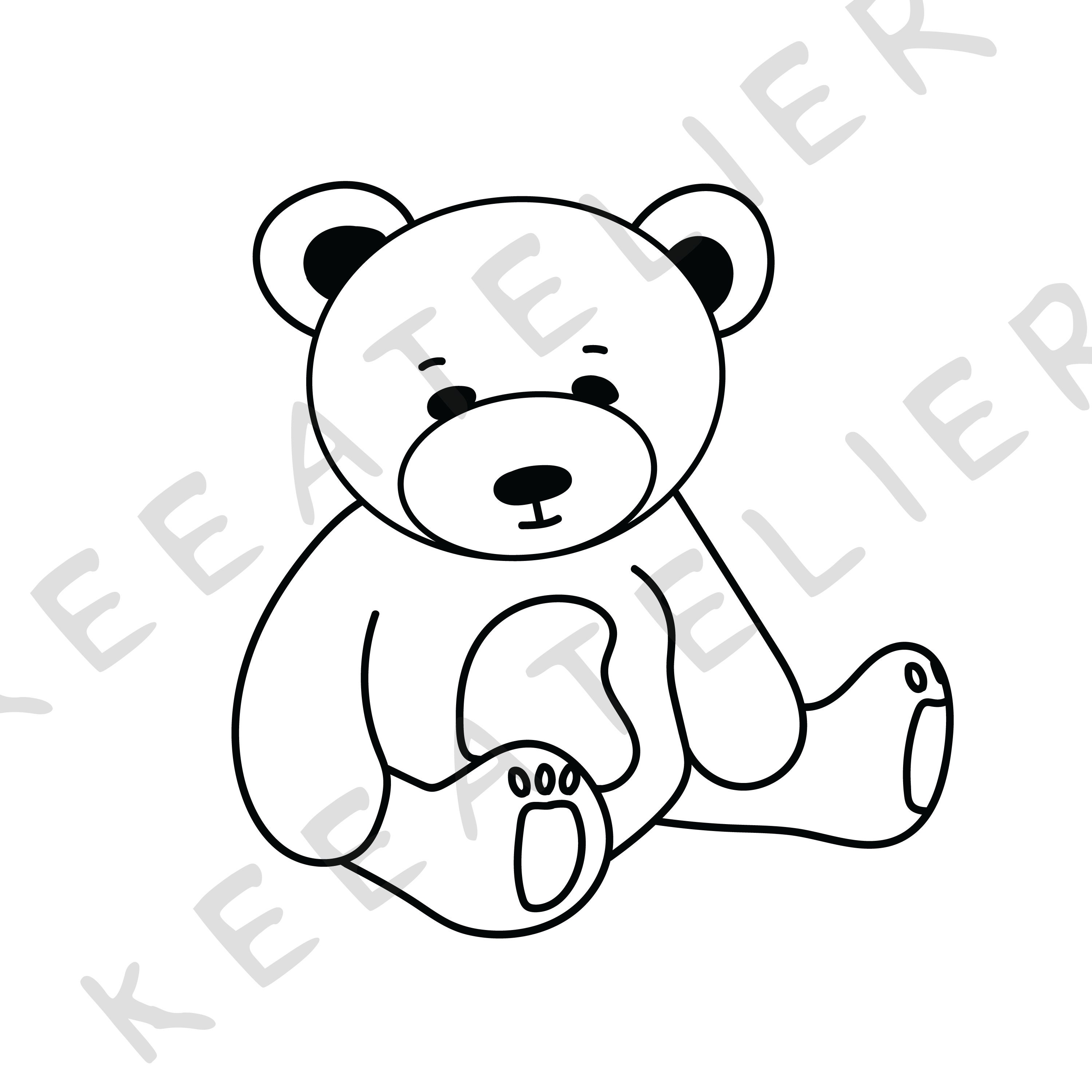 Teddy Bear Clipart Icons | 36 Colorful Rainbow Bears | Education ...