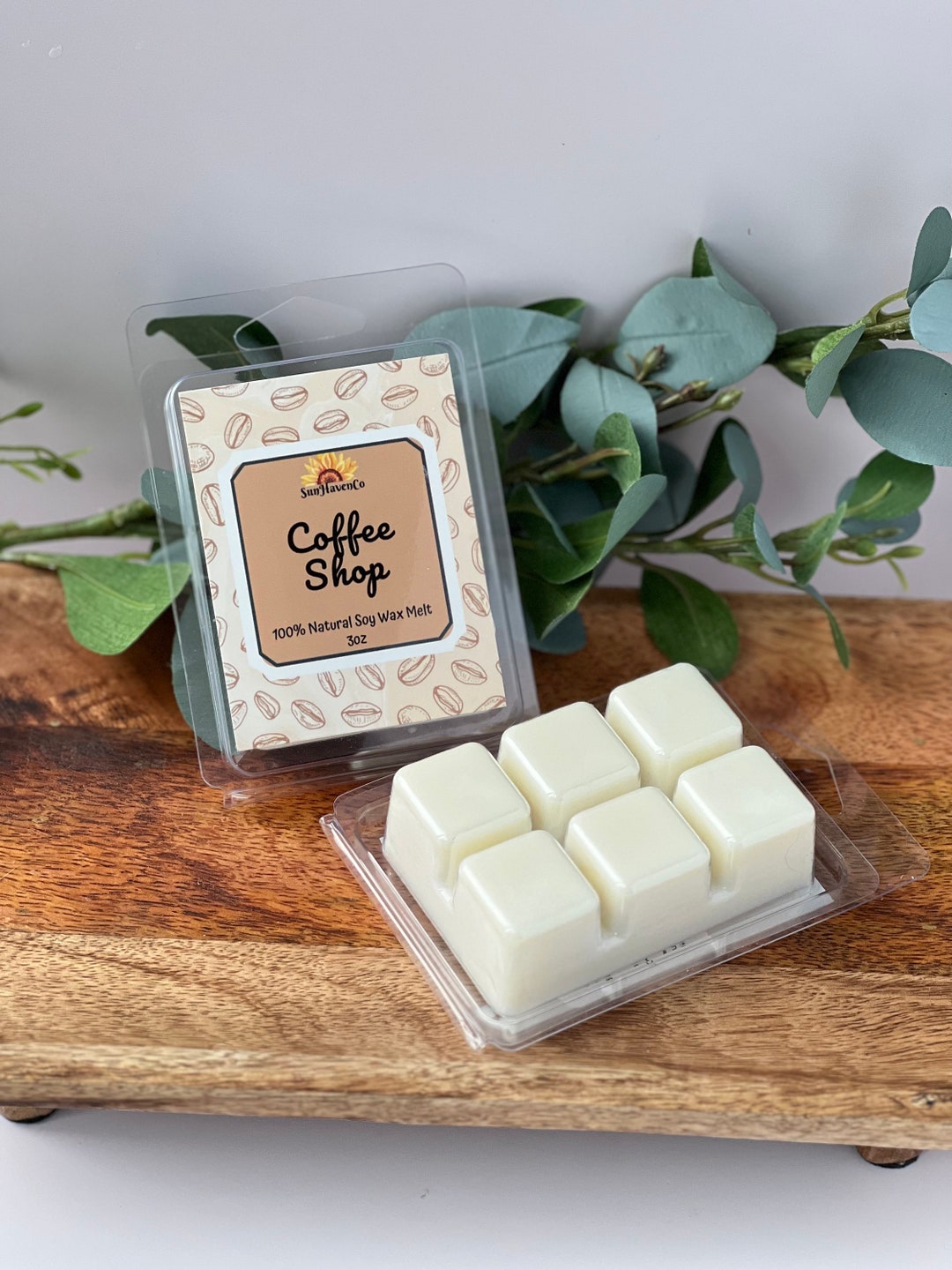 Coffee Shop Wax Melts, Clamshell Wax Cubes, Fall Wax Tarts, Wax Melt ...
