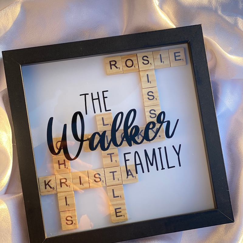 Scrabble Tile Art - Etsy