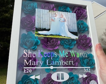 Music Qr Code Shadow Box - Etsy