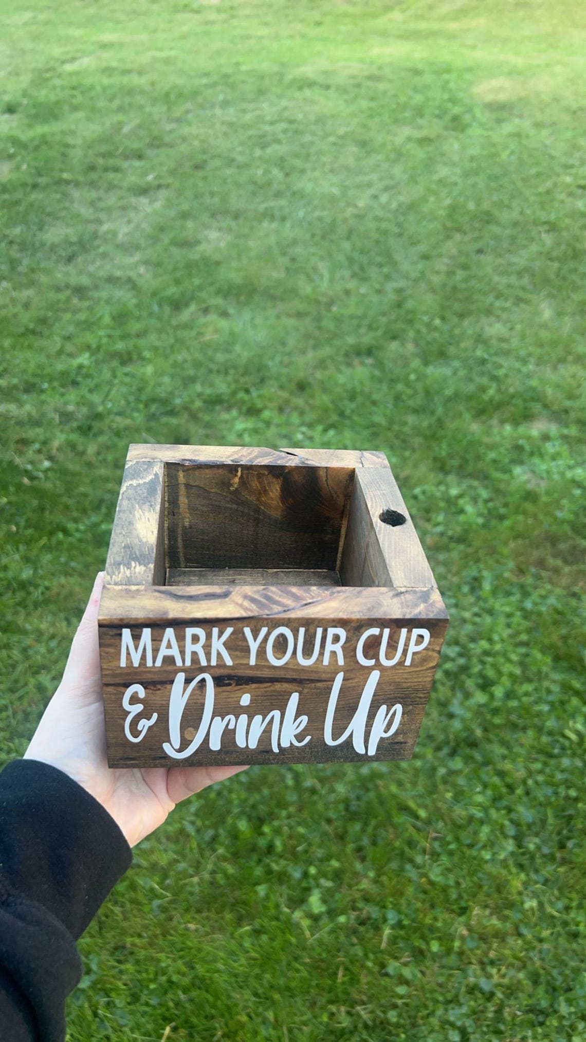 Mark Your Cup and Drink Up, Party Cup Holder, Mark Your Cup, Cup Holder ...
