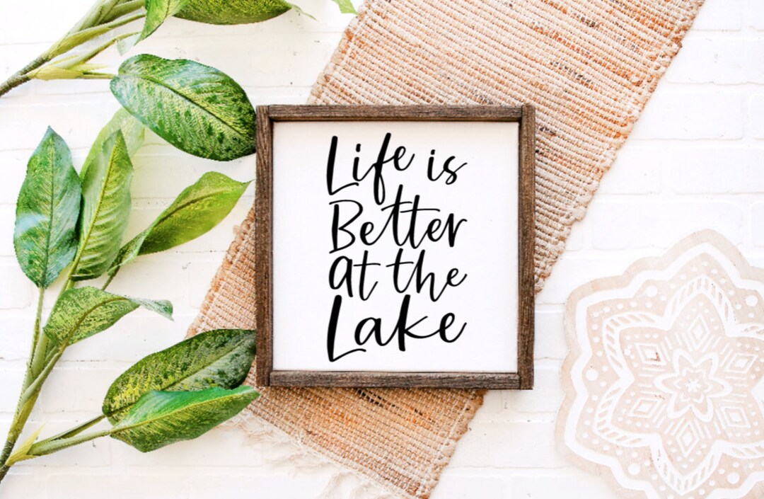 Lakehouse Decor, Lakehouse Sign, Lakehouse, Lake Life, Home Decor ...