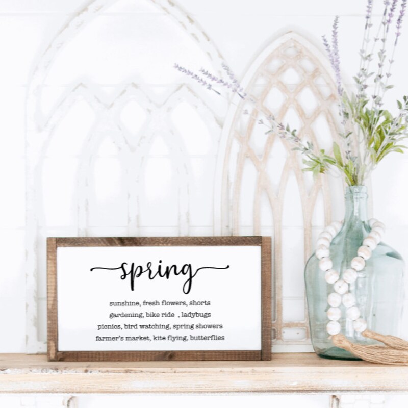 Spring Signs - Etsy