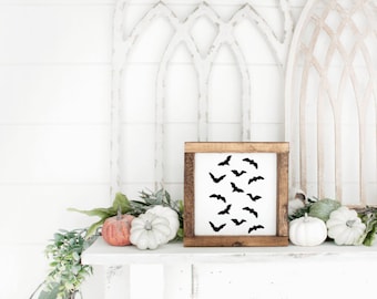 Bat Decals Bat Wall Decals Bat Stickers Halloween Decor - Etsy