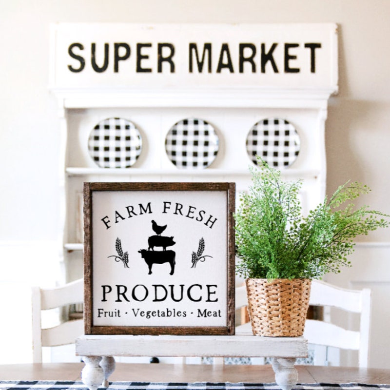 Produce Signs - Etsy