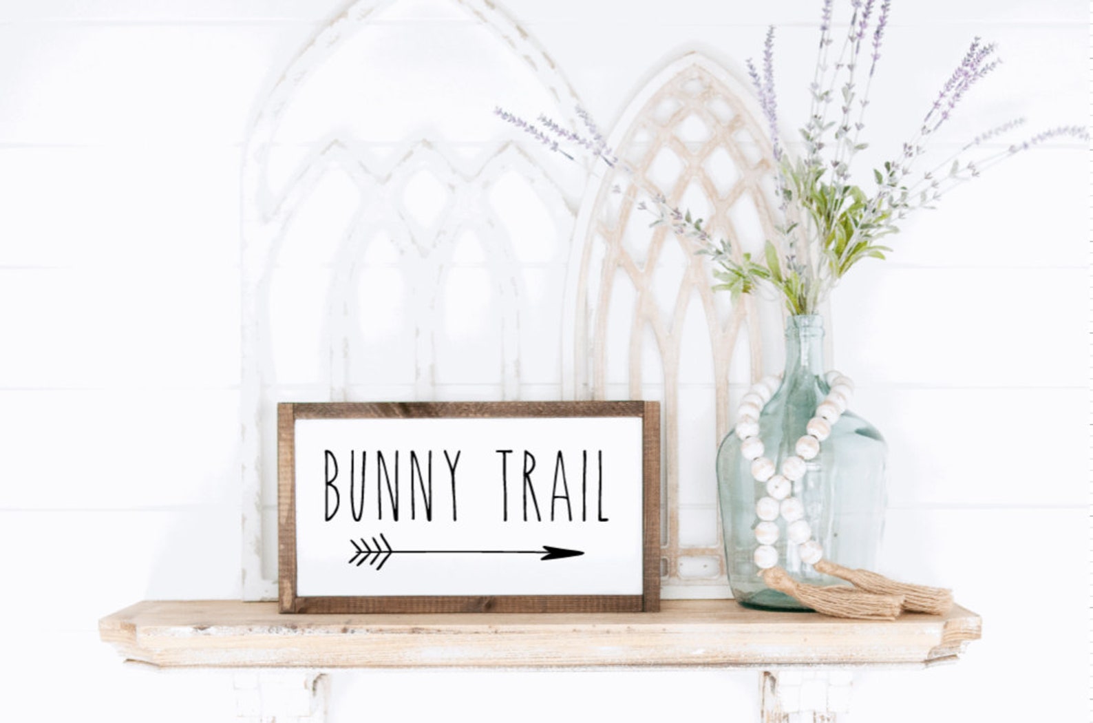 Easter Sign, Easter Decor, Easter, Bunny Sign, Bunny Trail Sign, Home ...