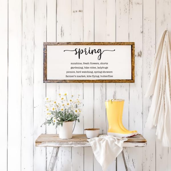 Spring Signs - Etsy