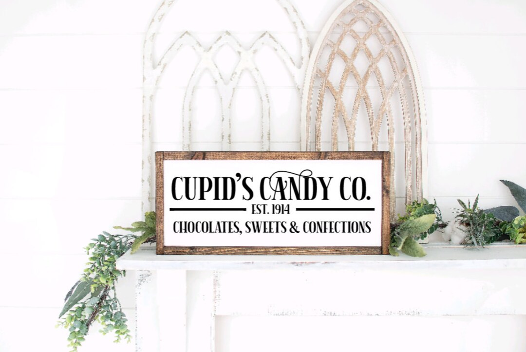 Valentine's Day Sign, Valentine's Day, Cupid Sign, Cupid Decor, Cupid ...