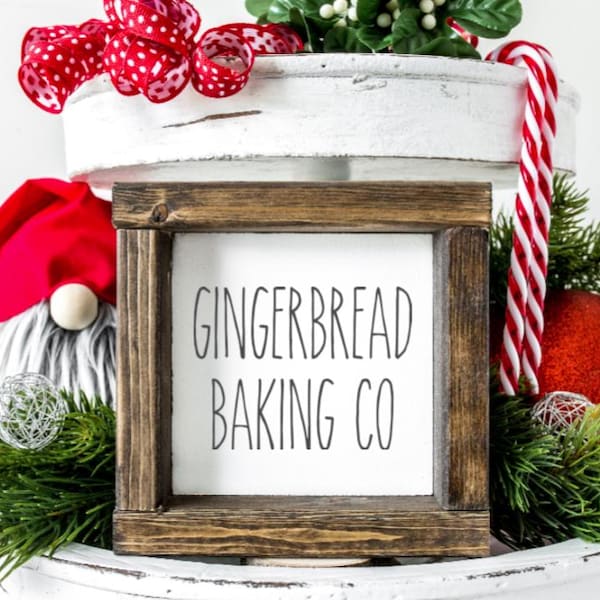 Gingerbread Sign - Etsy