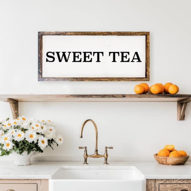 Sweet Tea Sign - Etsy