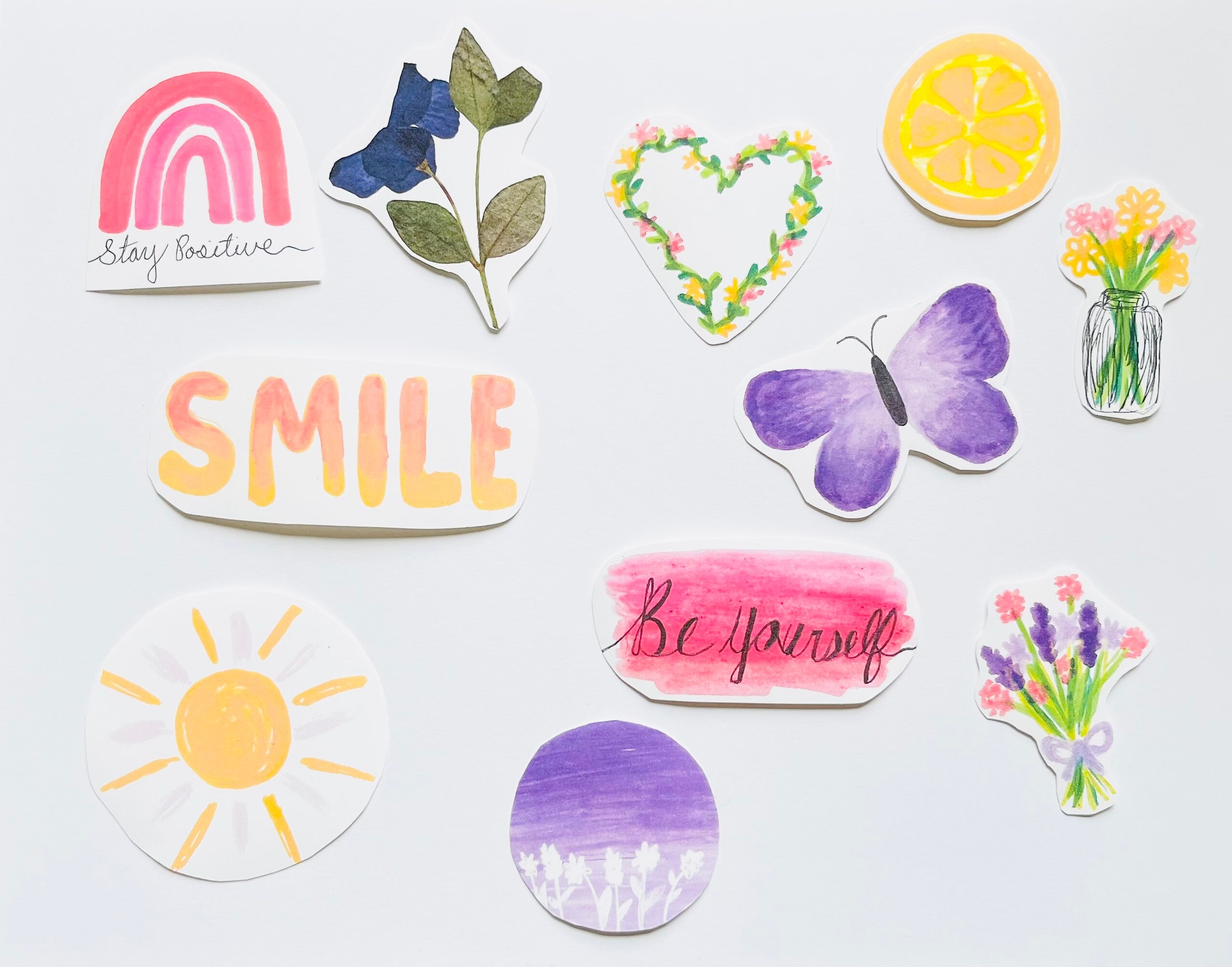 Summer Sun Sticker Collection - Etsy