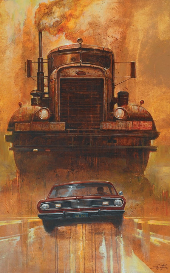 Duel 1971 Poster Duel 1971 Movie Gloss Poster 17 X 24 - Etsy