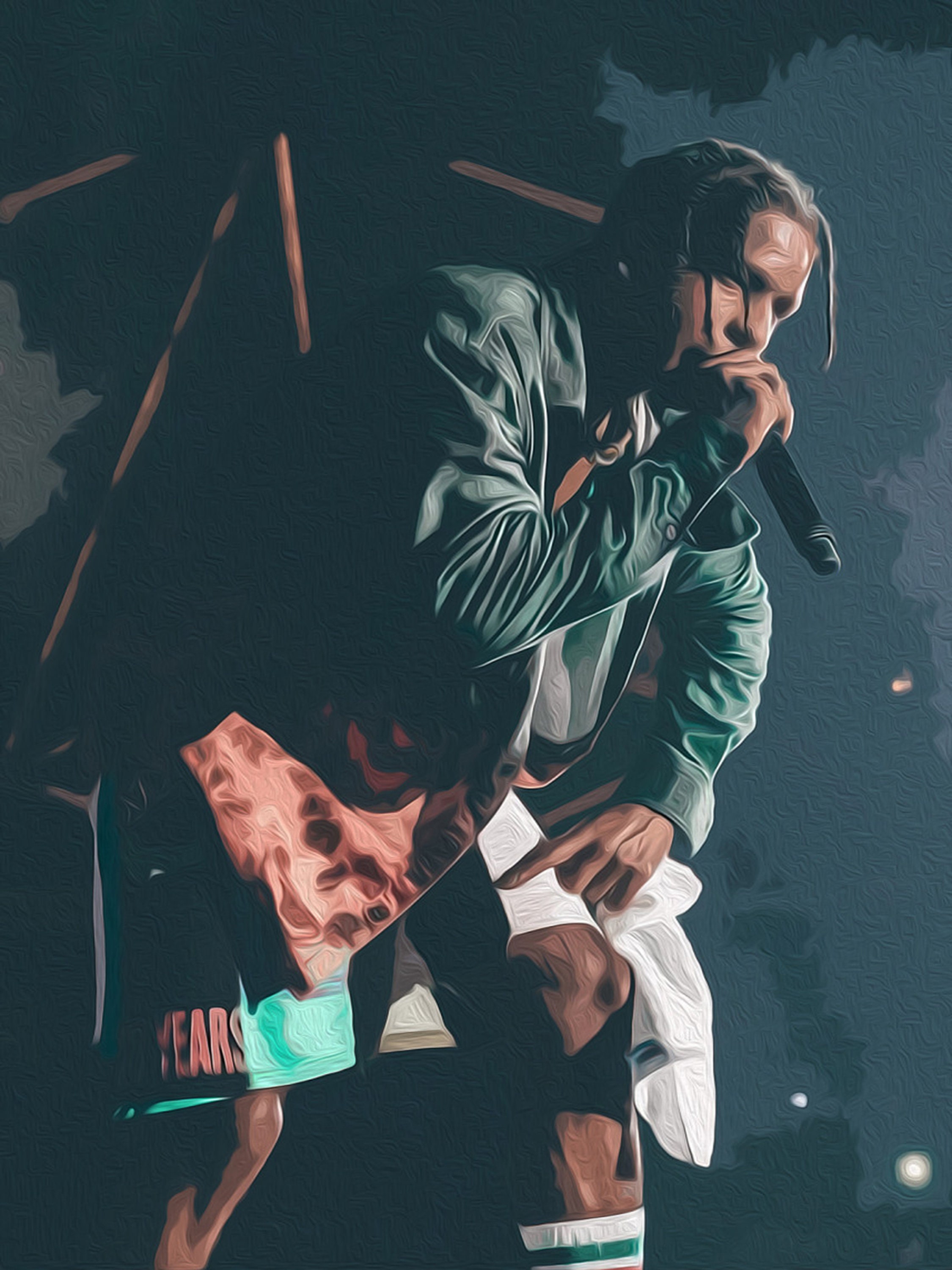 Asap Rocky American Rapper ver1 gloss poster 17 x 24 inches | Etsy