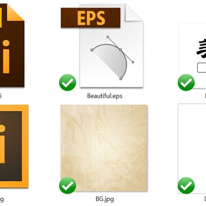 Chinese Characters: Beautiful Pretty - SVG EPS Ai PNG Vector Files ...