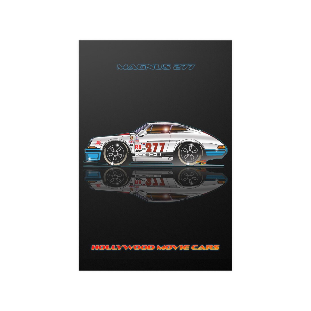 MAGNUS WALKER PORSCHE 277 Car Poster Outlaw Porsche Urban - Etsy