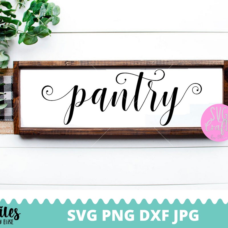 Pantry Svg - Etsy