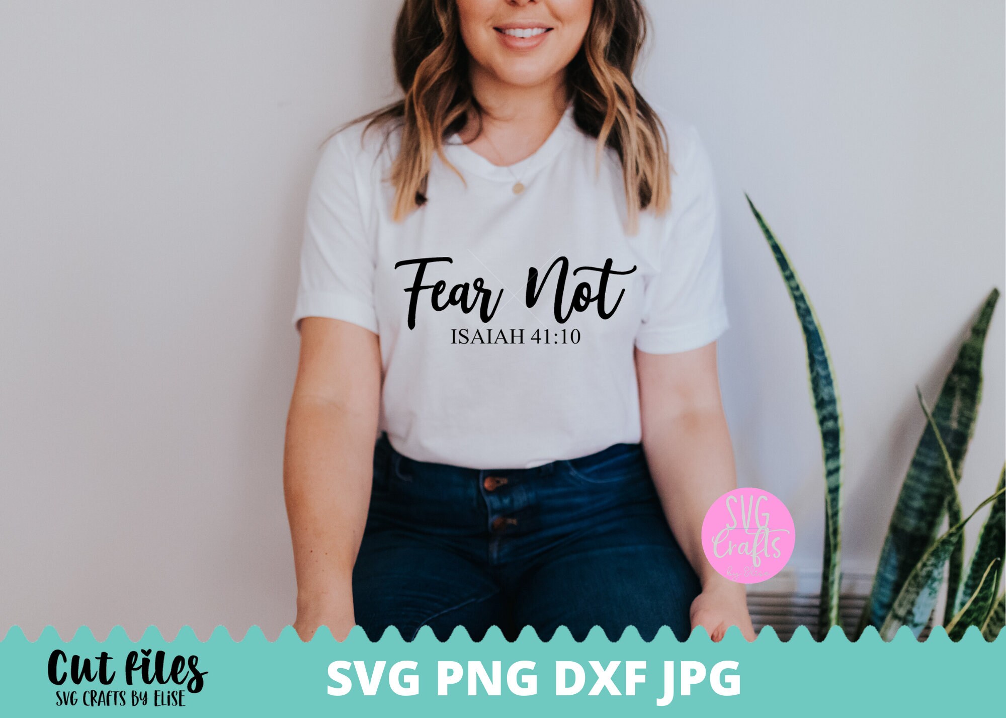 Fear Not Svg Faith Over Fear SVG Faith Svg Dxf and Png | Etsy