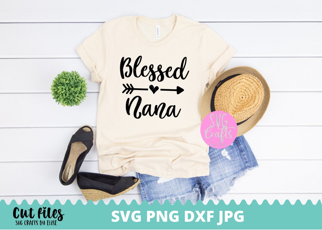 Beata Nana SVG, Nana SVG, dxf, png descarga instantánea, Abuela Beata ...