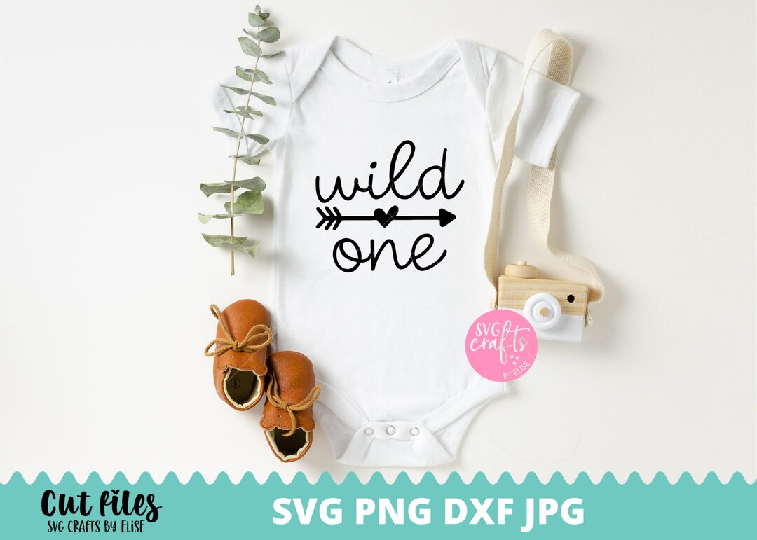 Wild One SVG First Birthday Svg Dxf and Png Instant - Etsy