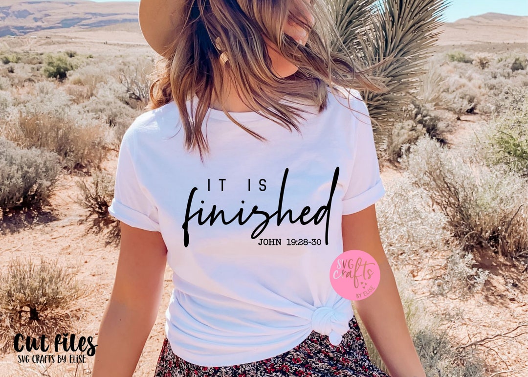 It is Finished Svg Easter Svg Faith Svg Plot Twist Svg - Etsy