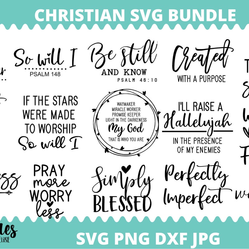 Scripture Svg - Etsy