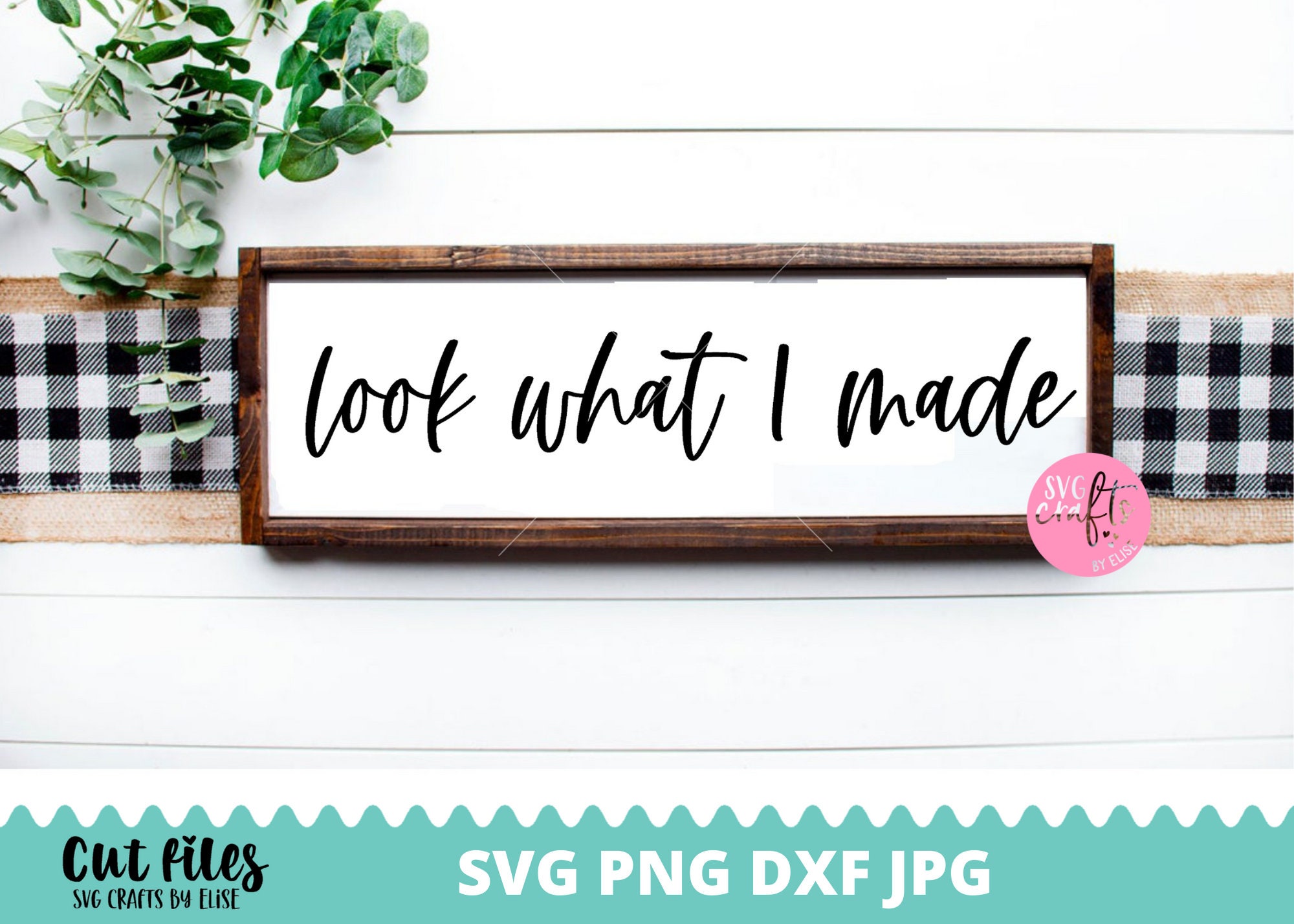 Look What I Made SVG Kids Room Decor svg Kids Room svg | Etsy