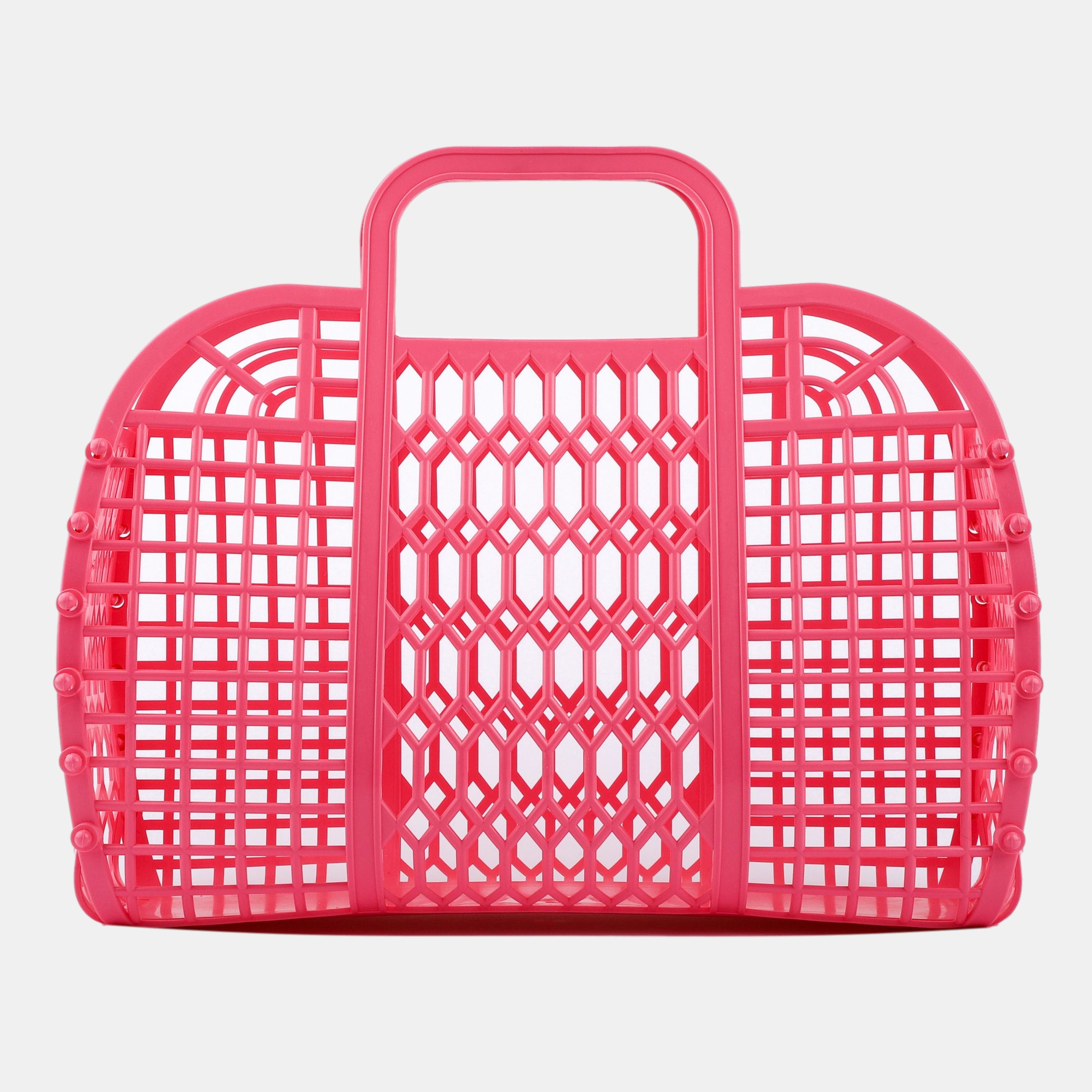 Large Plastic Jelly Bags - Plastic Beach Tote, Girls Beach Bag (large ...
