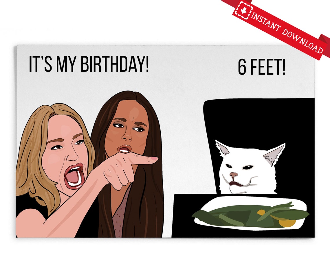 Printable RHOBH Inspired Birthday Card, Taylor Armstrong Meme, Lady and ...