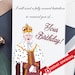 Printable Hamilton Inspired Card, King George Battalion Birthday ...