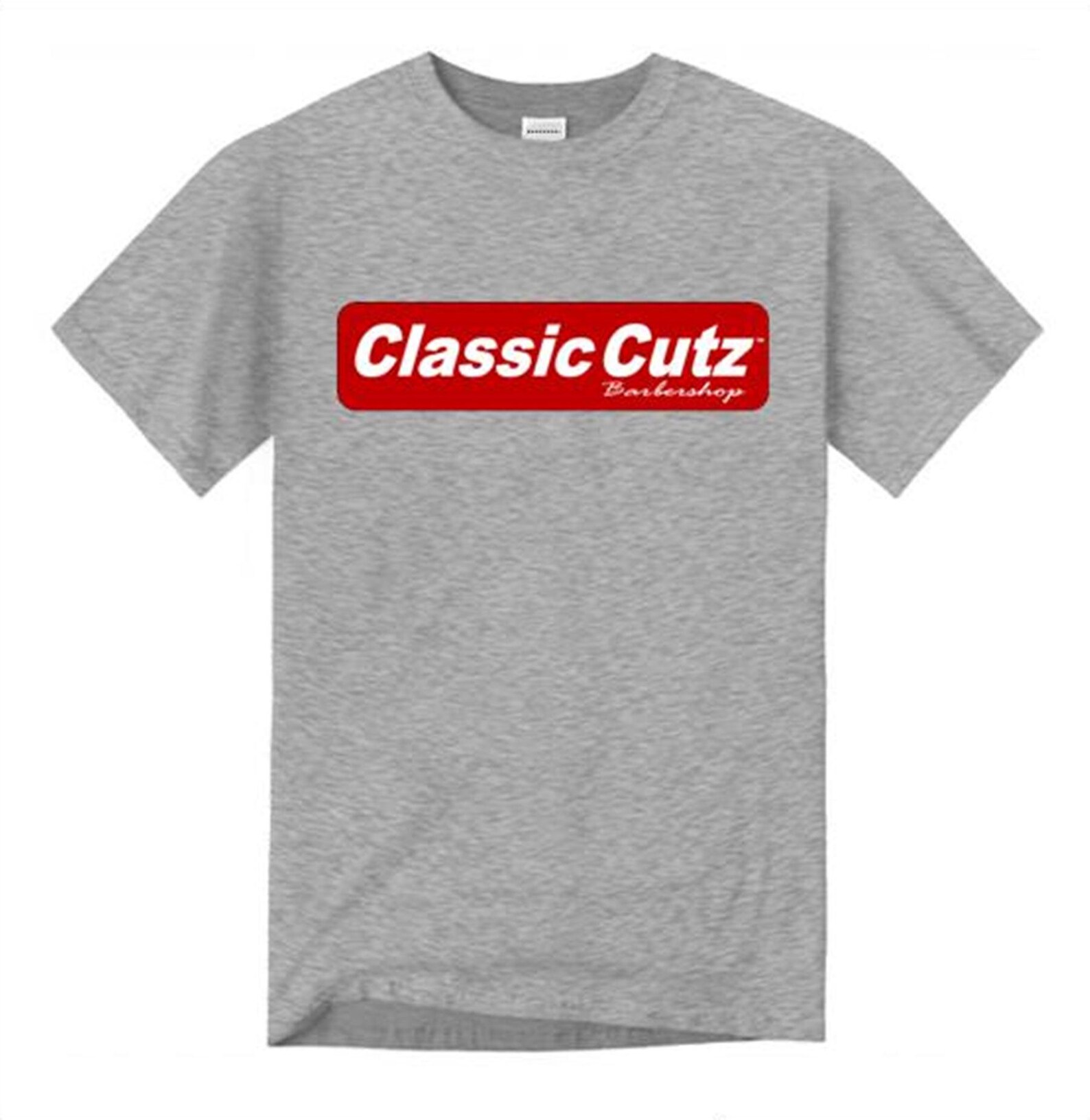 Classic Cutz Original Logo Tee Black White Sports Grey - Etsy