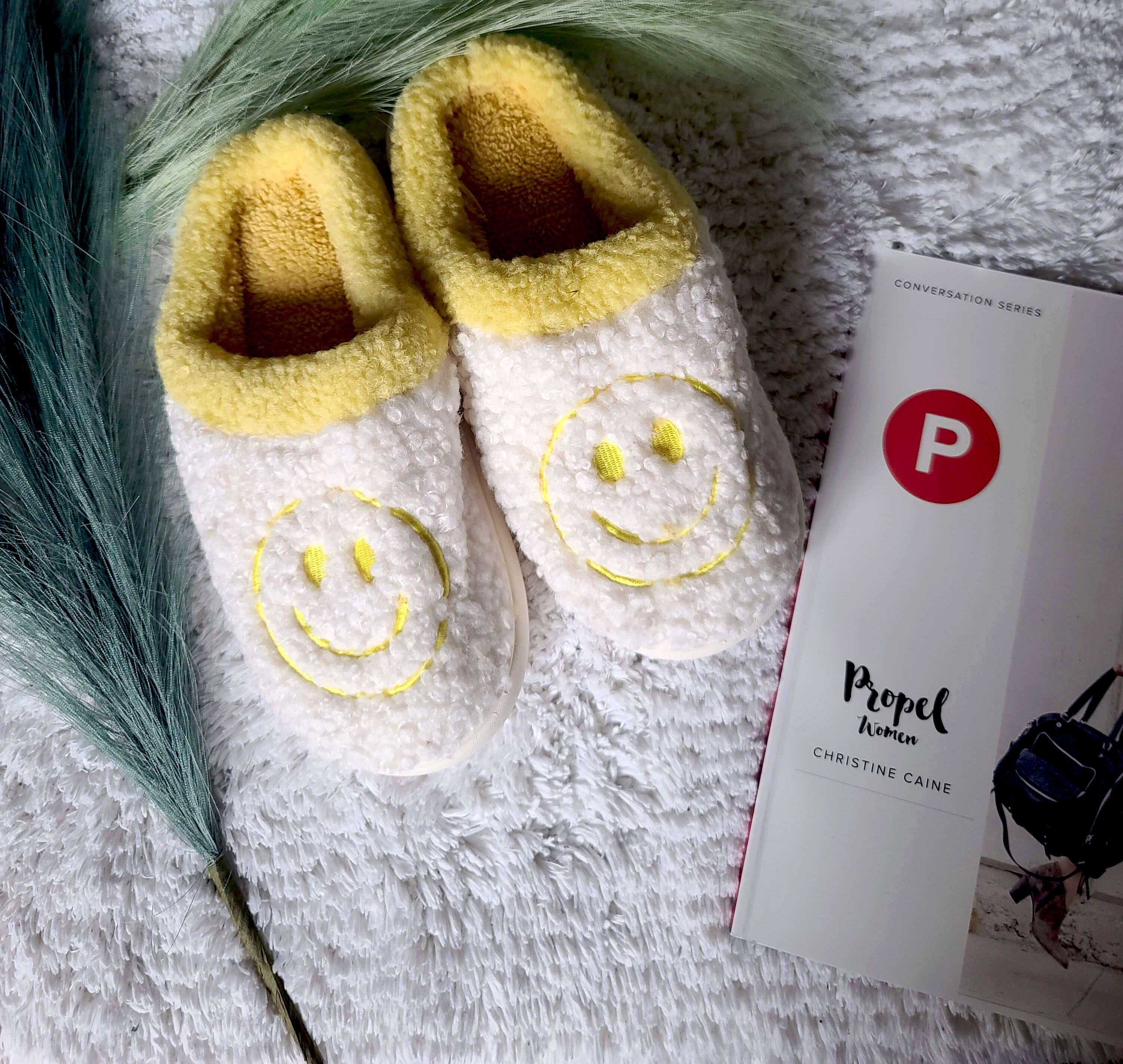 Smiley Face Slippers Cute Slippers Smiley Face Indoor House Slippers - Etsy