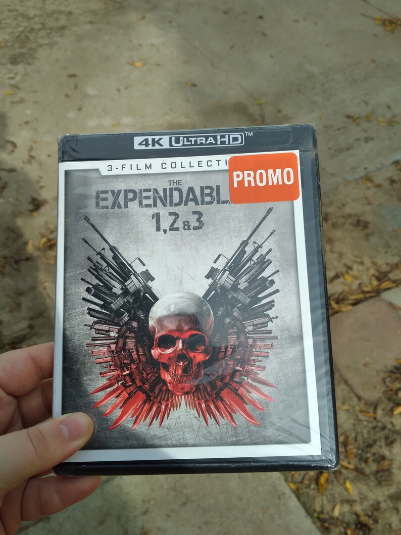 The Expendables 1, 2, & 3 Film Collection 4K Ultra HD DVD - Etsy