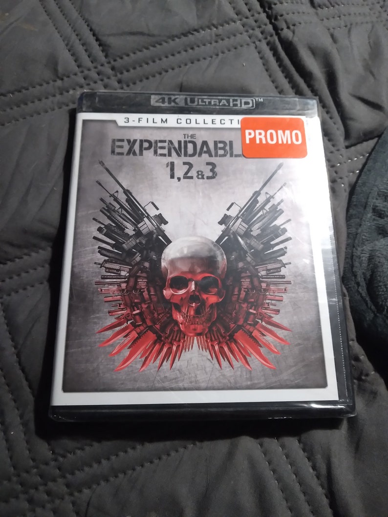 The Expendables 1, 2, & 3 Film Collection 4K Ultra HD DVD - Etsy