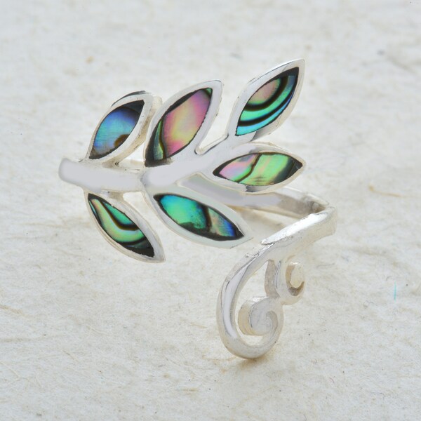 Abalone Ring - Etsy