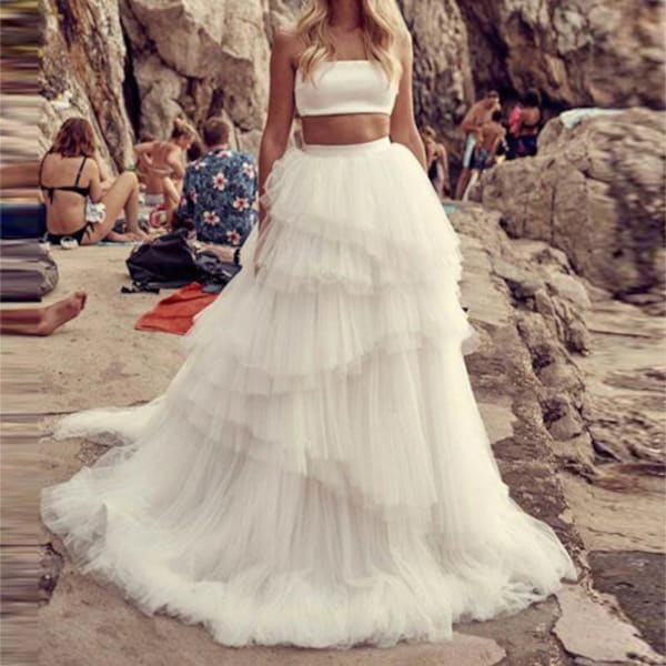 Layered Tulle Skirt - Etsy