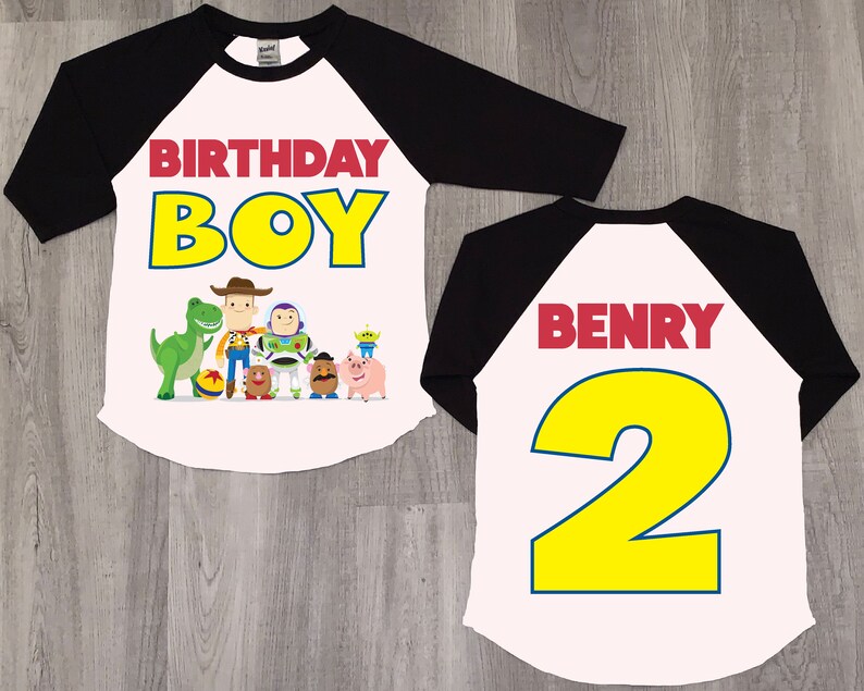 Toy Story Birthday Shirt Disney Birthday Shirt 2nd Birthday - Etsy