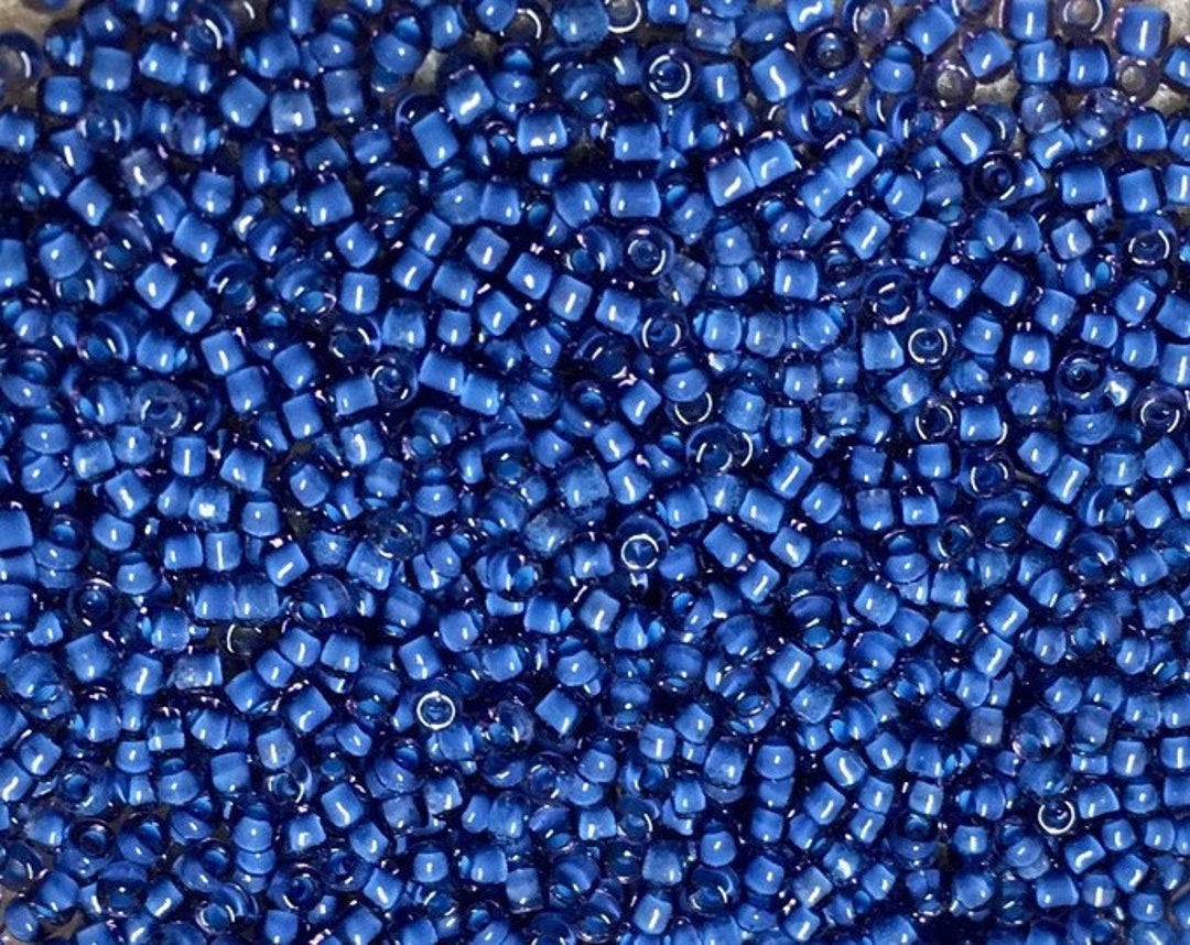 TOHO Japanese Seed Bead- 15/0 Rochelle (round)- Inside Color Lined ...