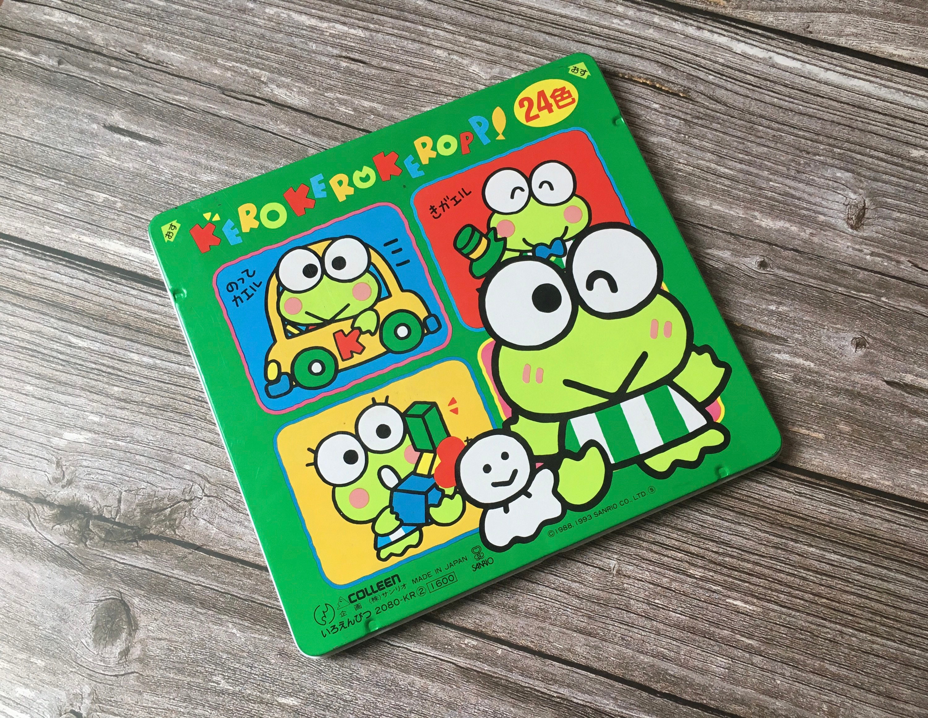 Keroppi Coloring Pages
