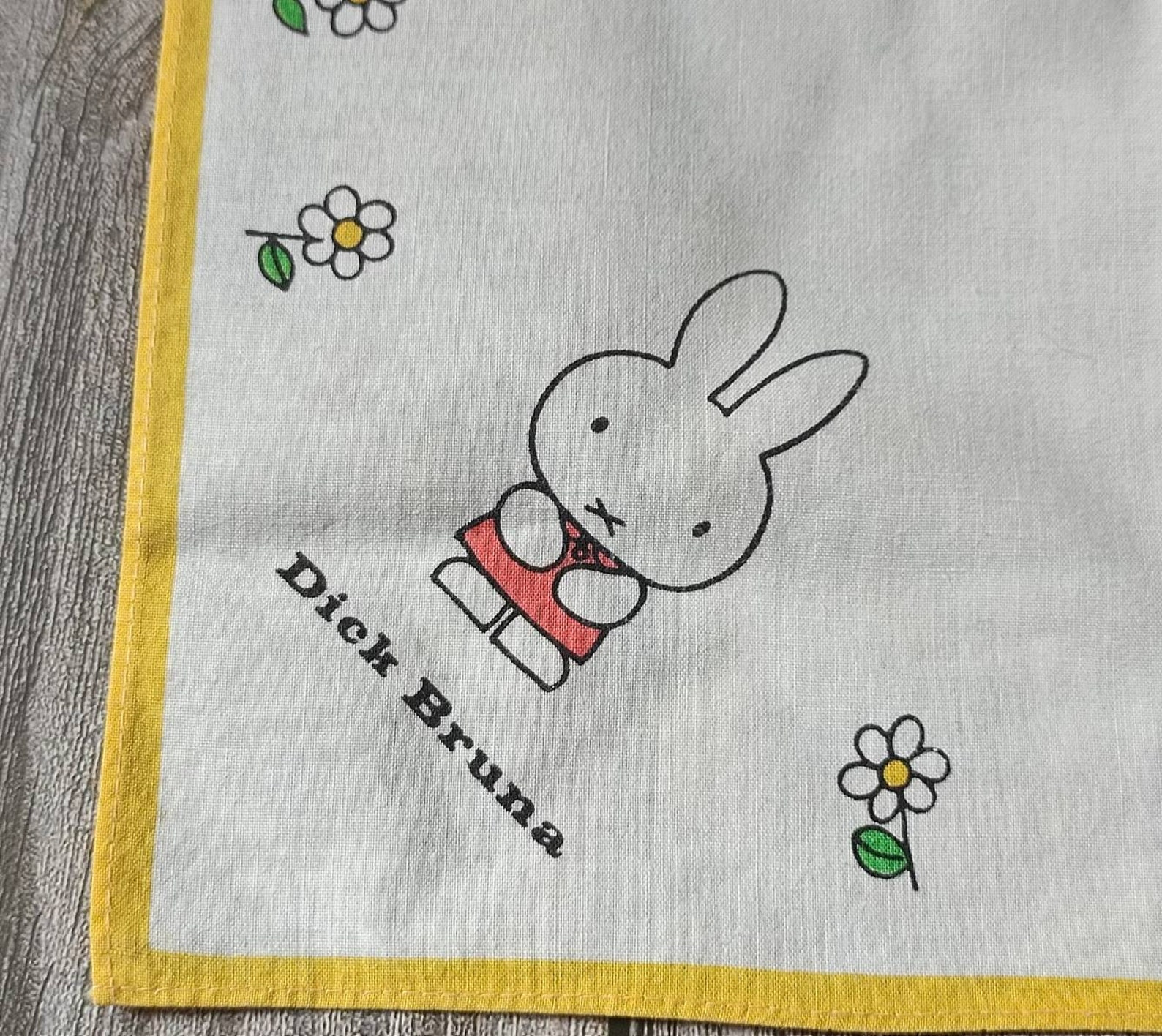 Miffy Vintage Handkerchief Hanky Bunny Classic - Etsy